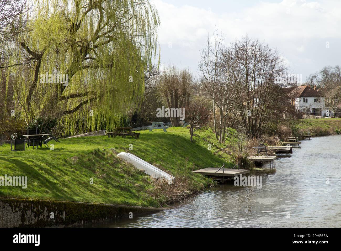 Man made river bank hi-res stock photography and images - Alamy