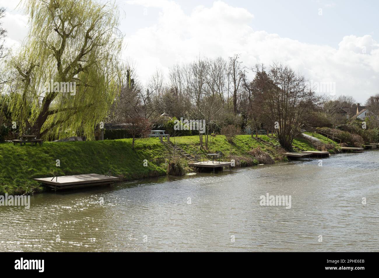 Man made river bank hi-res stock photography and images - Alamy