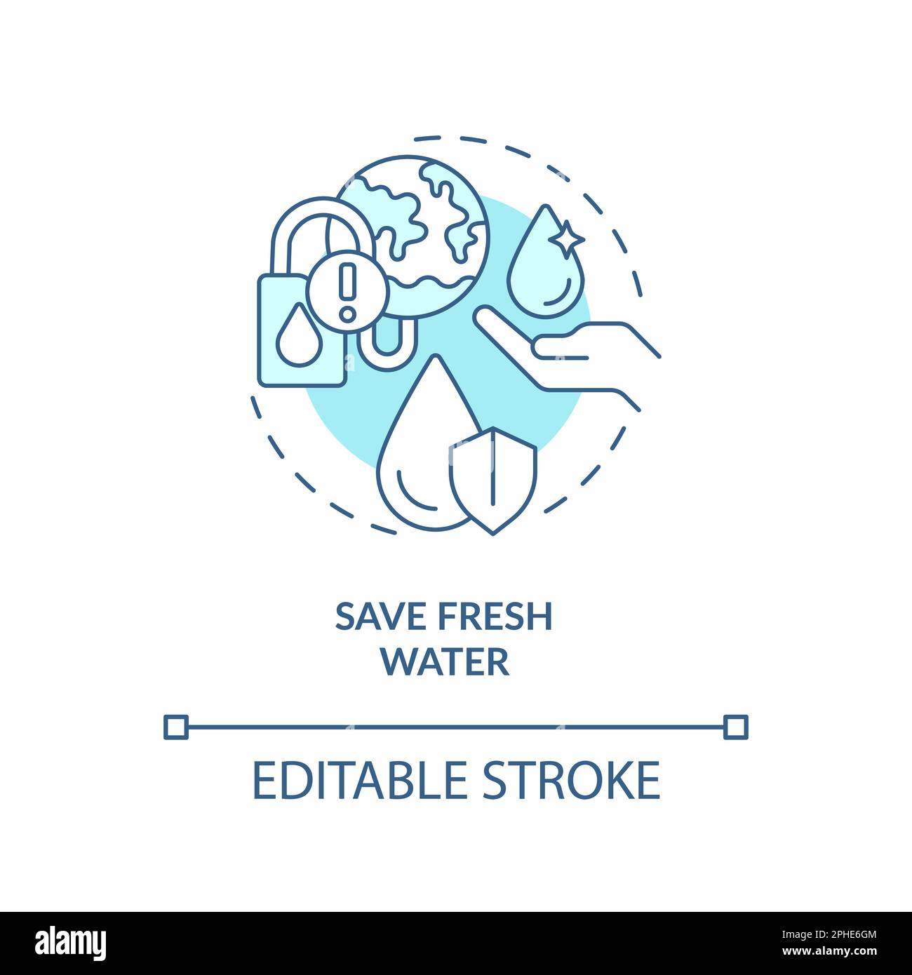 Access to drinking water Cut Out Stock Images & Pictures - Alamy