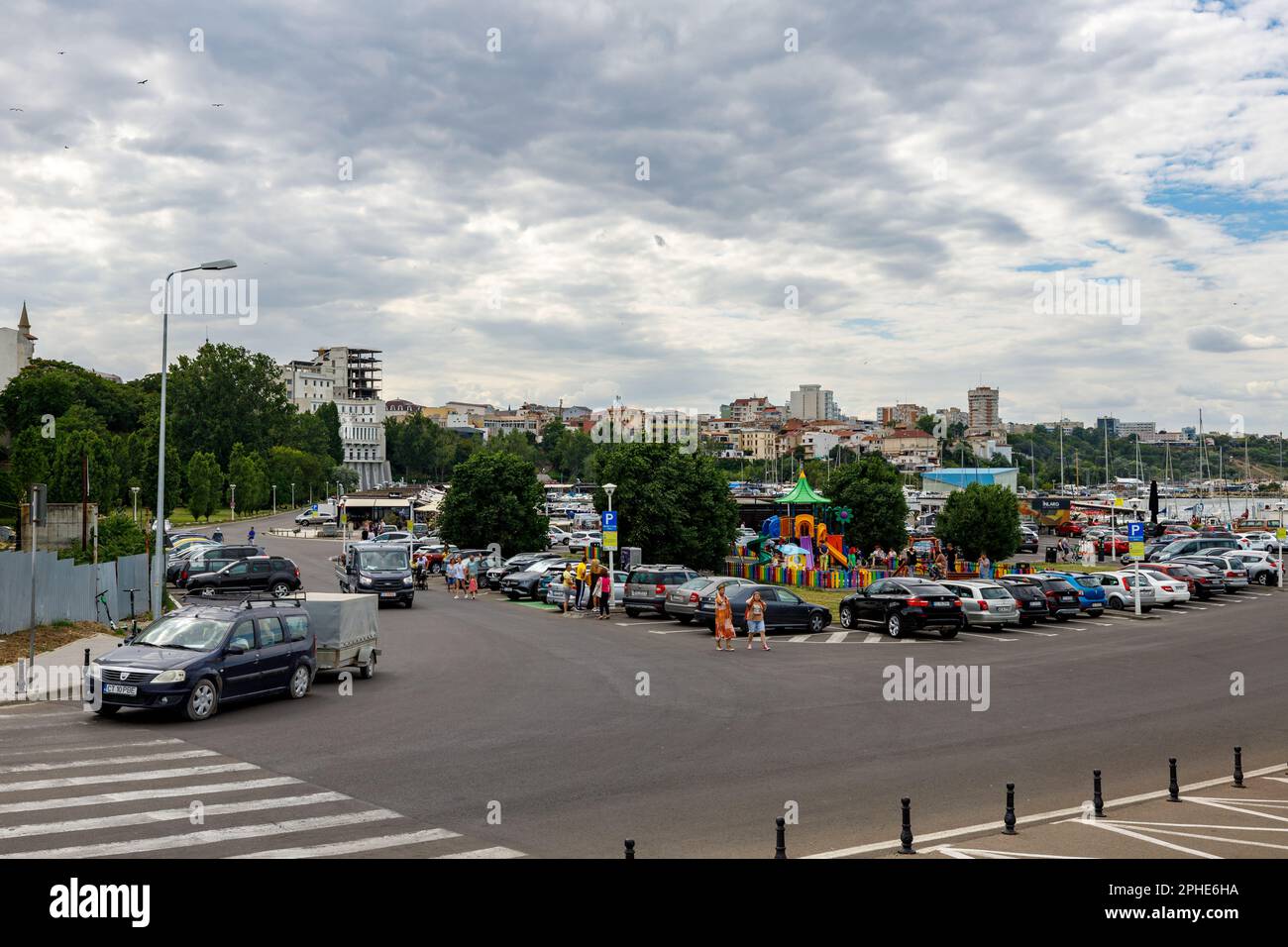 The City of Constanta at the Black Sea in Romania Stock Photo - Alamy