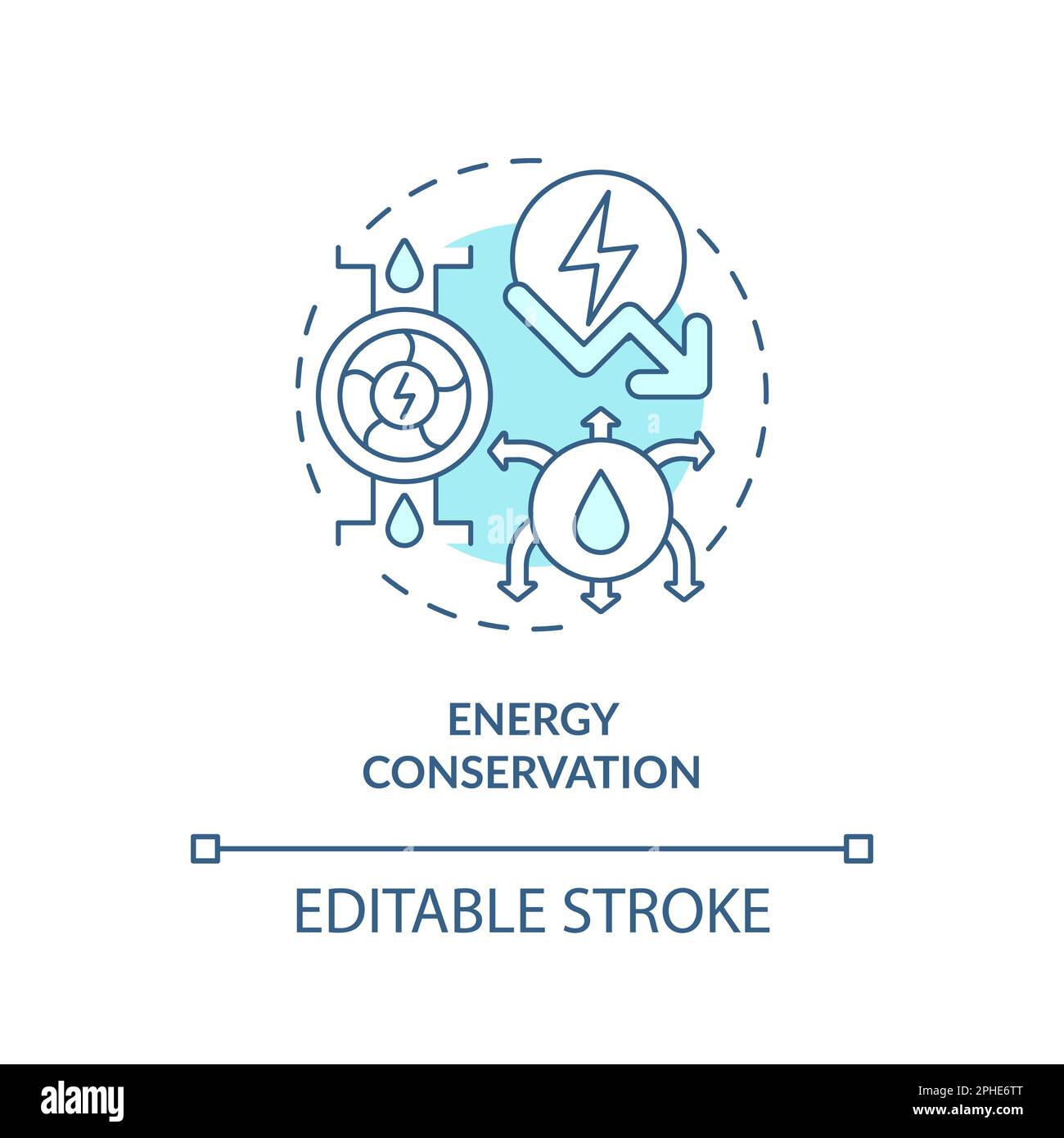 Water conservation program Stock Vector Images - Alamy