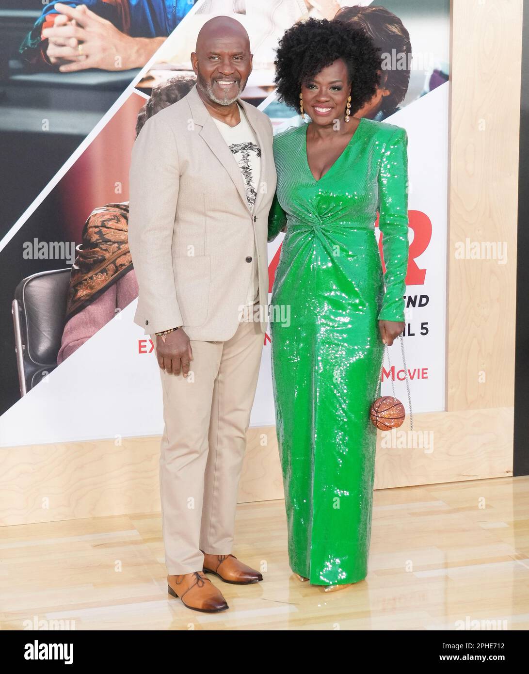 (L-R) Julius Tennon and Viola Davis at the Amazon Studios' AIR World ...