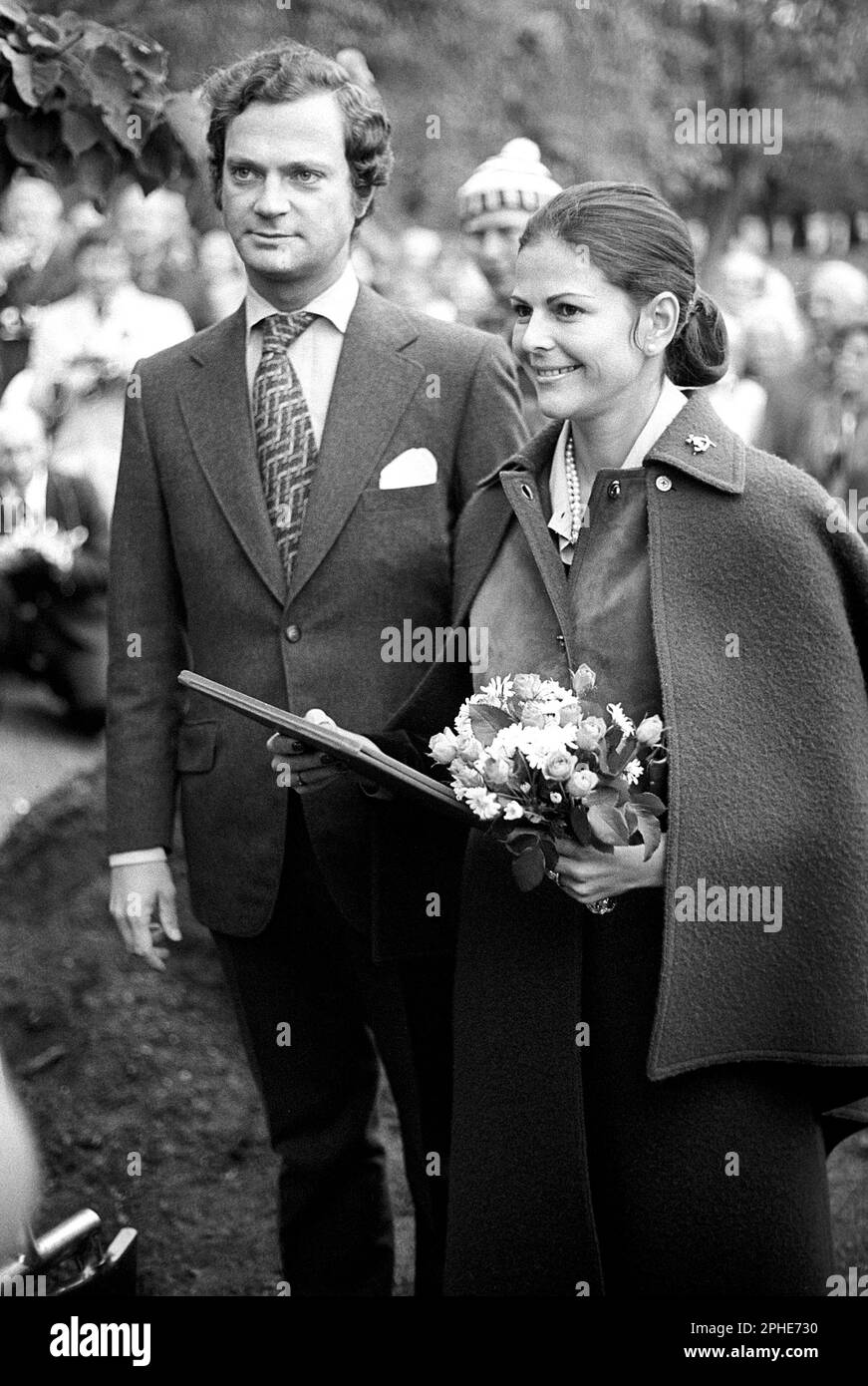 Carl XVI Gustaf and Silvia Sommerlath. Carl XVI Gustaf, King of Sweden ...