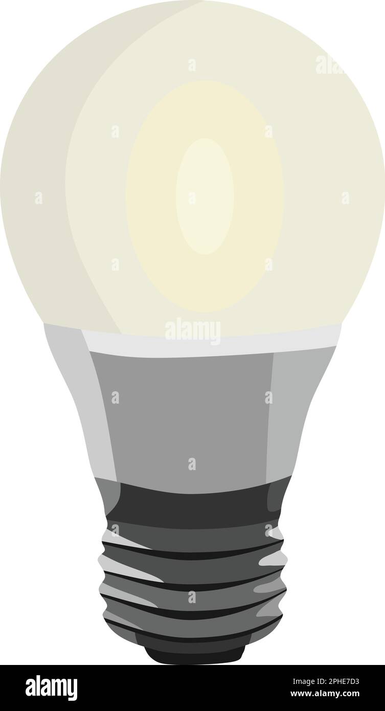 Light Bulb Electric Vector Stock Vector Image & Art - Alamy