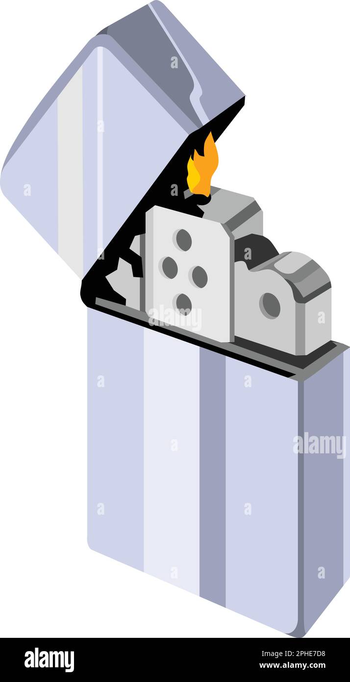 Lighter Fire Maker Device Vector Stock Vector Image & Art - Alamy