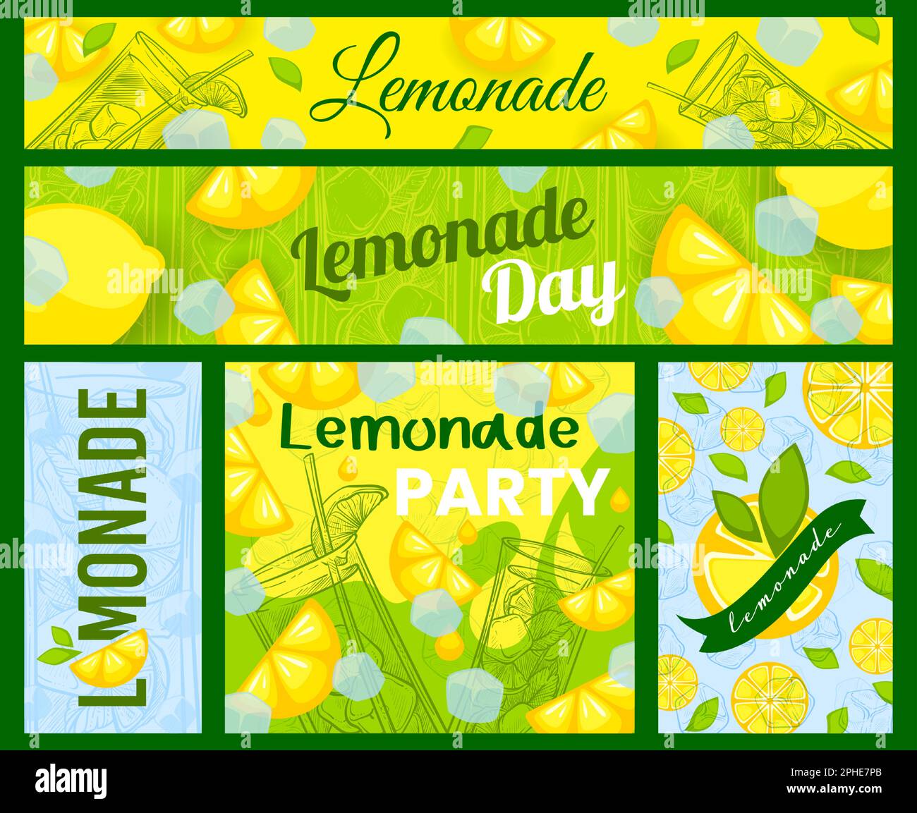 Advertising lemonade Stock Vector Images - Alamy