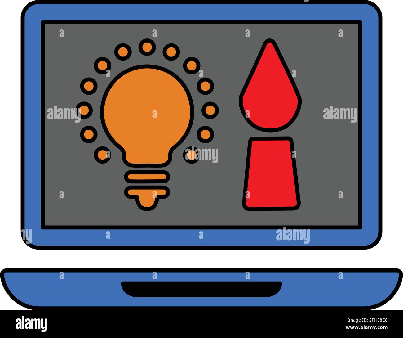 Digital art, creativity icon for commercial use, printed files and ...