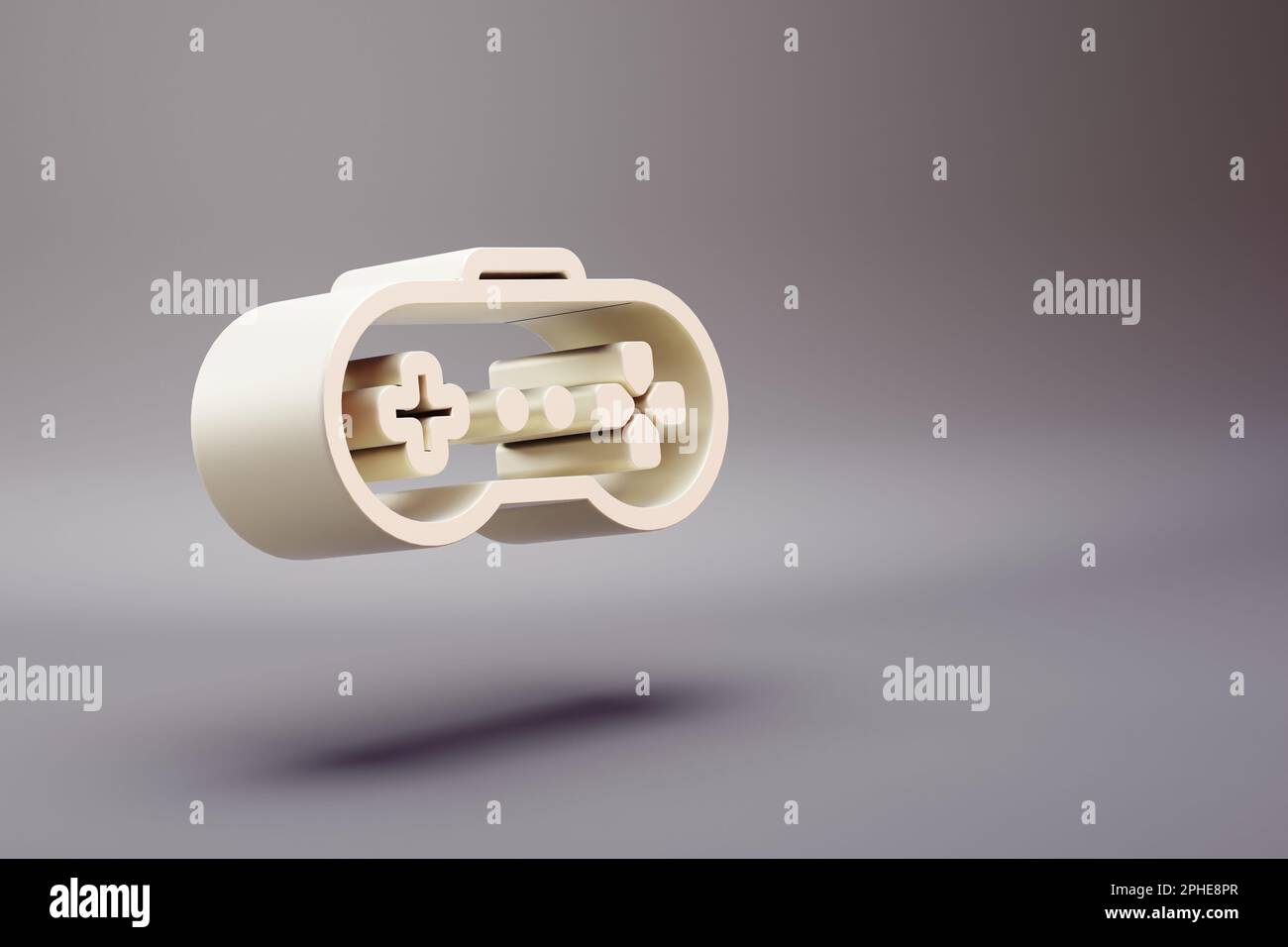 Beautiful illustration Joystick video game retro symbol icons on a ...