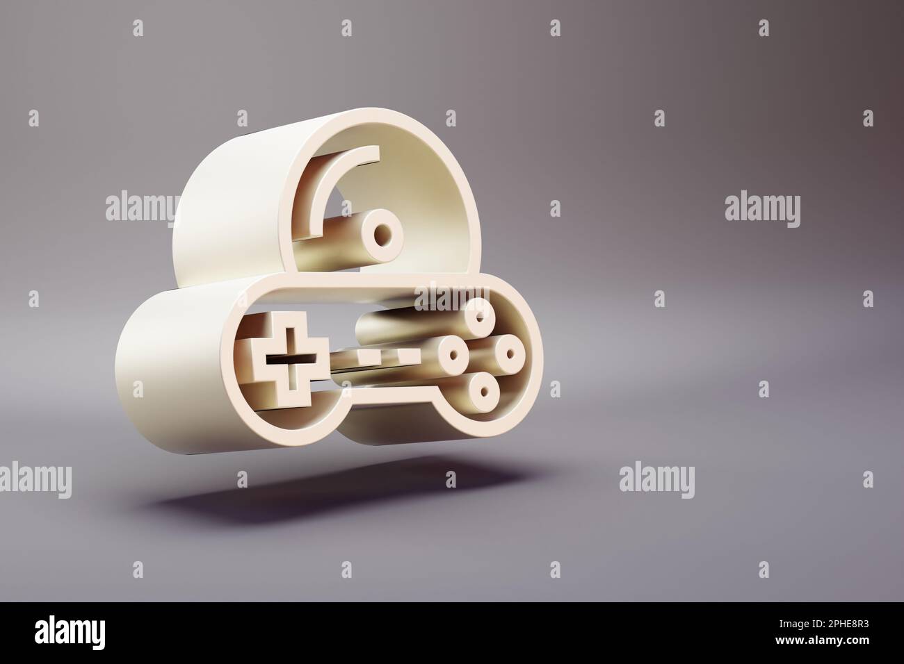 Beautiful illustration Joystick video game retro style symbol icons on ...