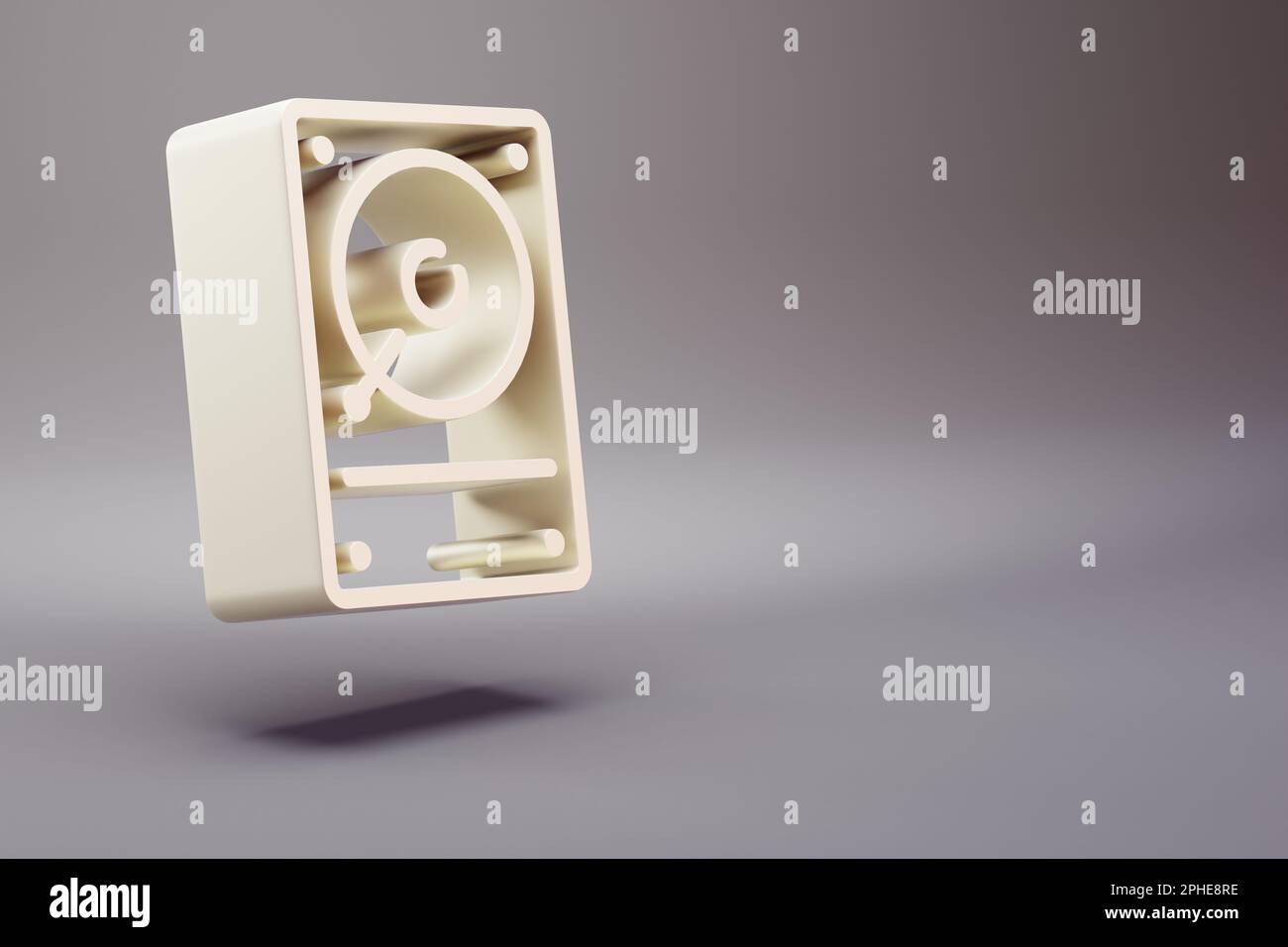 Beautiful illustration hard disk driver symbol icons on a bright pink ...