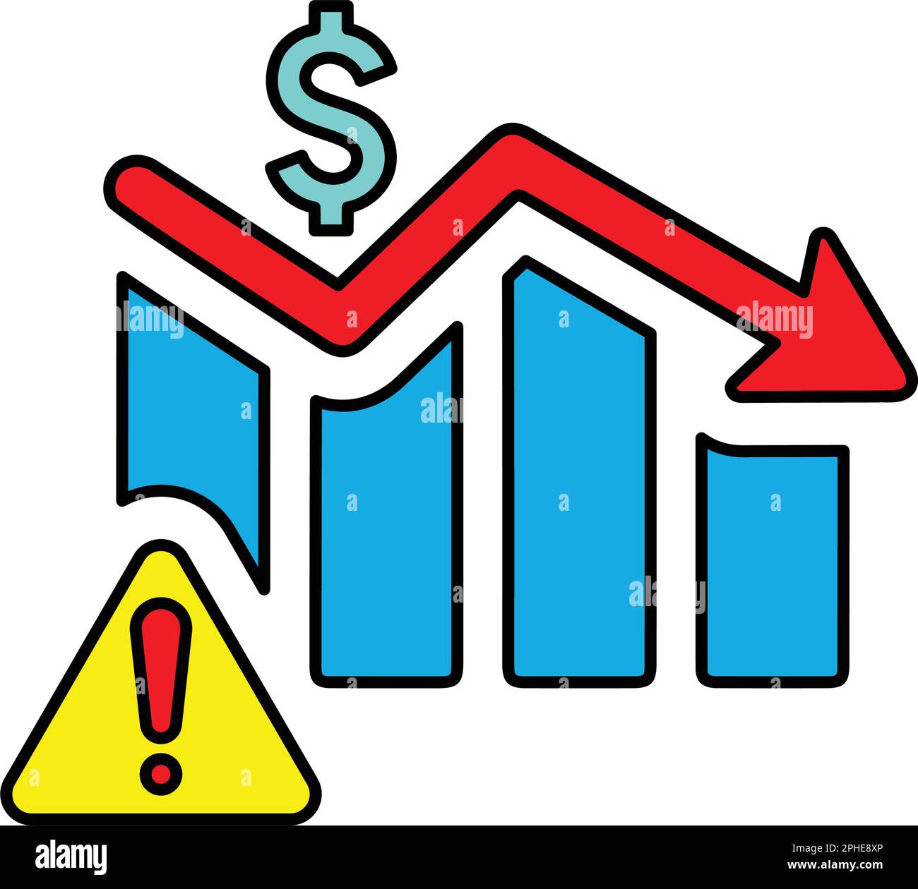 Money rate decrease icon for commercial use, printed files and presentations, Promotional ...