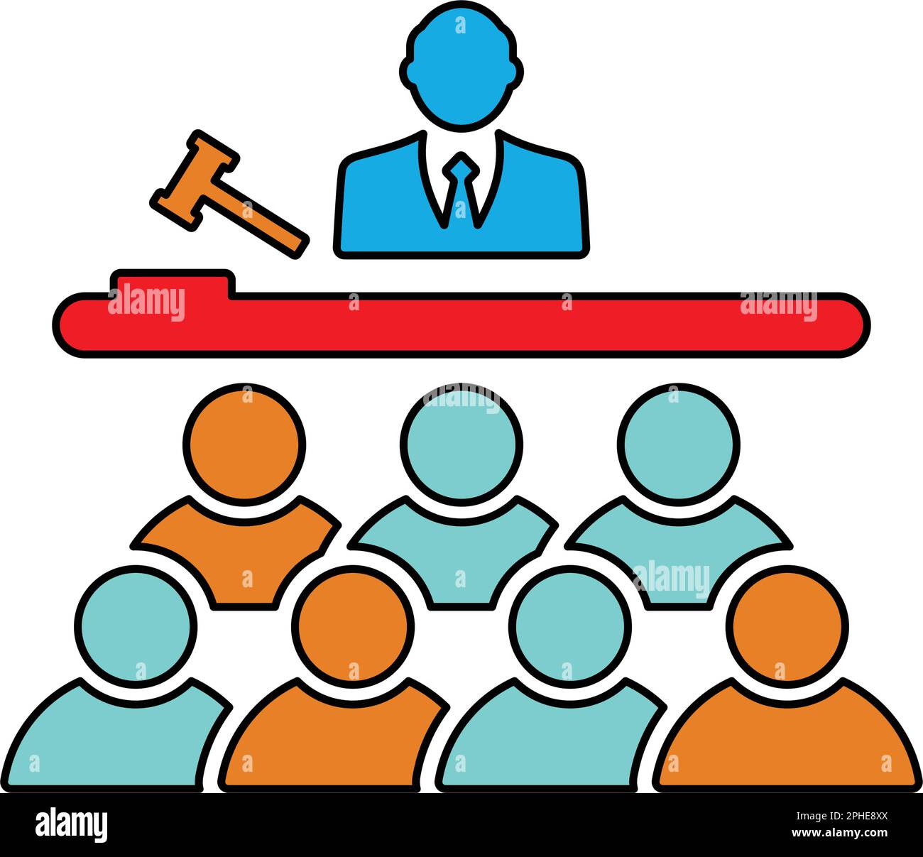 Criticize, crowd icon for commercial use, printed files and ...