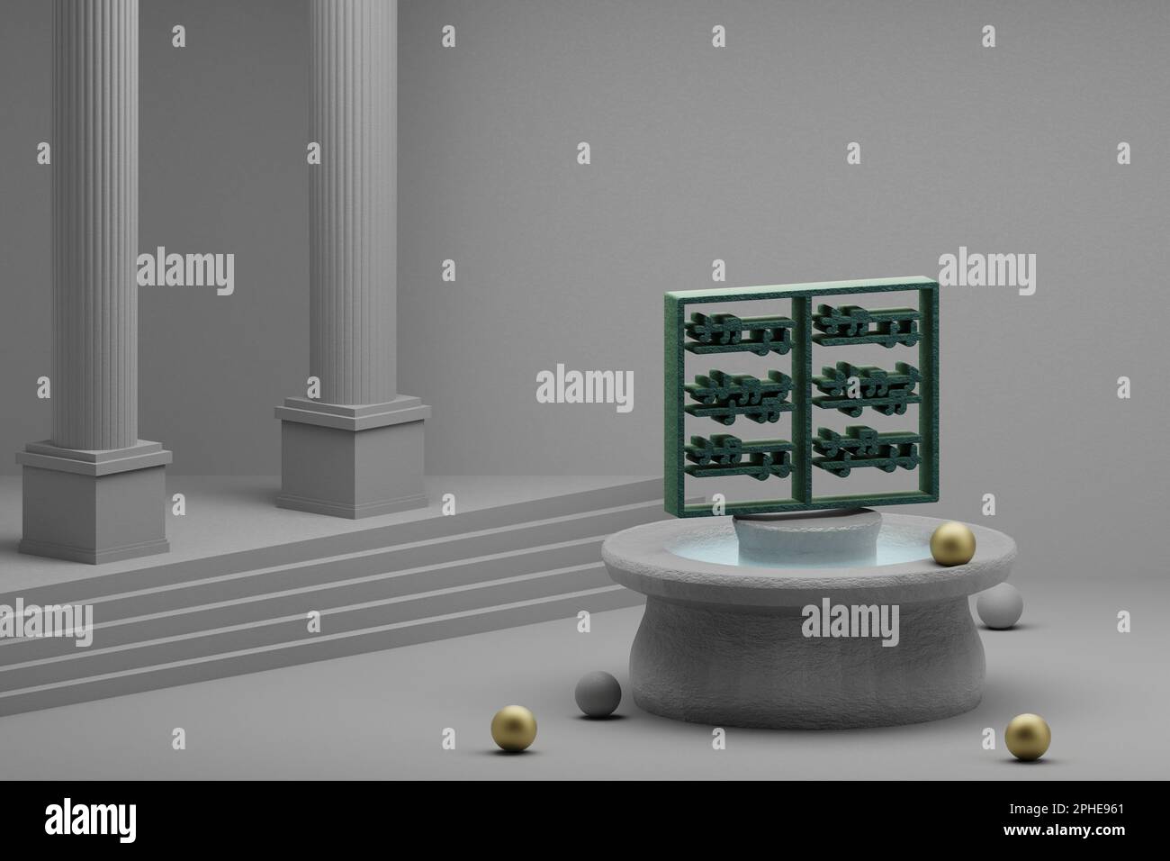 Beautiful abstract illustrations musical Classical Music symbol icon on ...