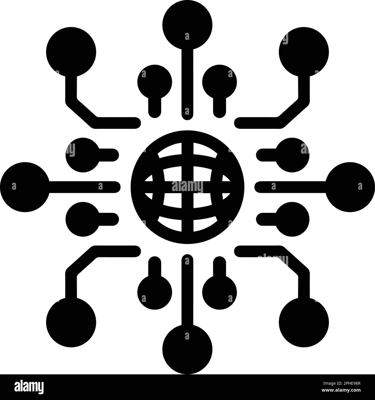 Digital world, digitization icon - Well organized and editable Vector ... Digital world, digitization icon - Well organized and editable Vector ...