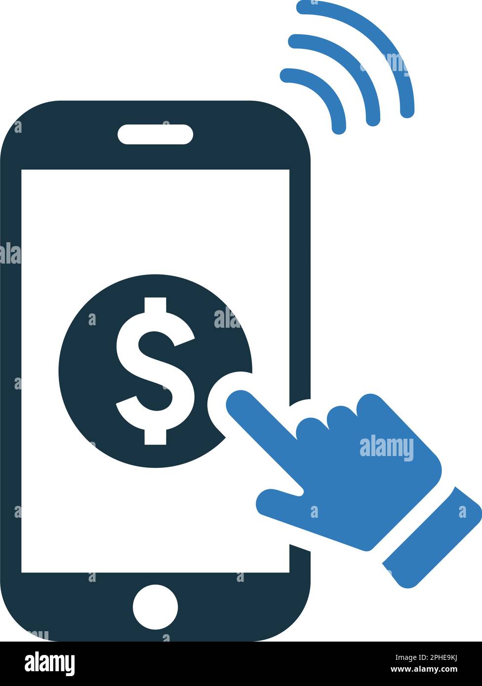 Digital payment icon. Simple vector illustration for graphic and web ...