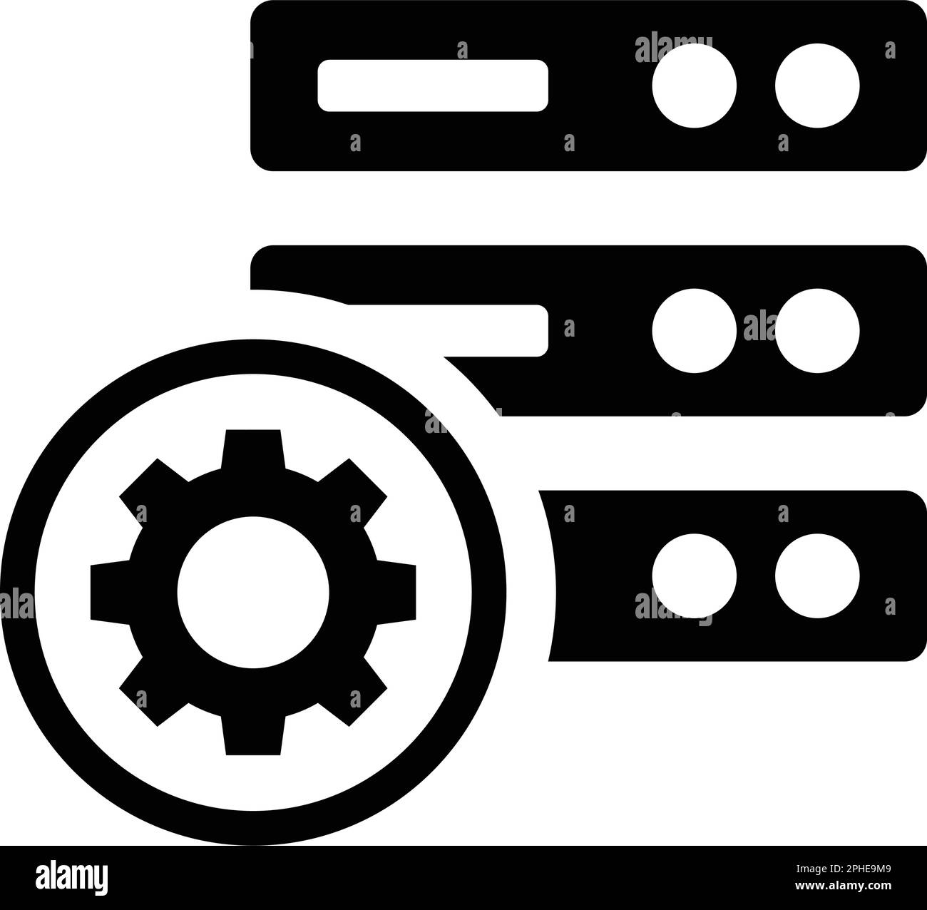 Data center, development icon. Simple vector illustration for graphic ...