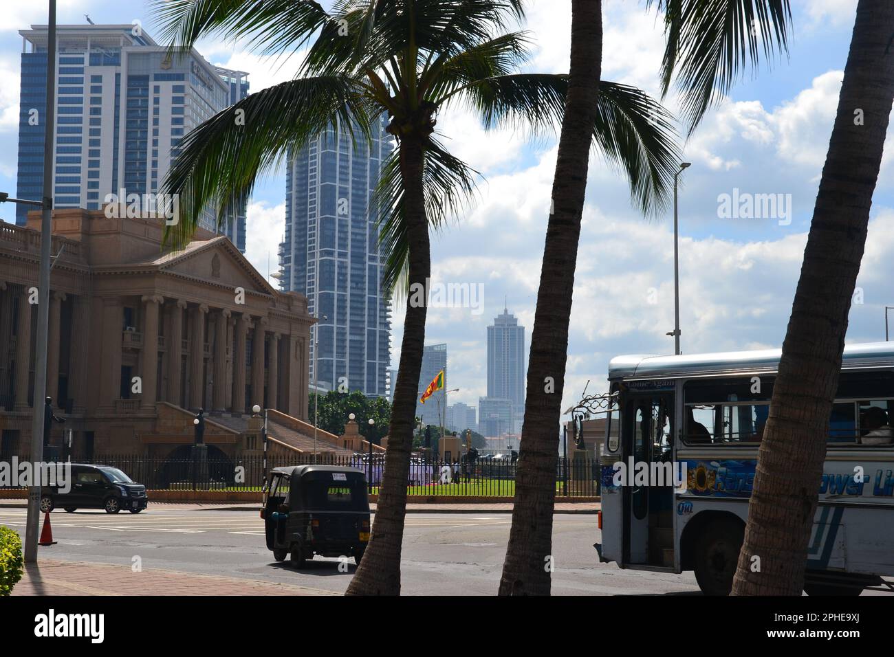 Colombo Street Sri Lanka Stock Photo - Alamy