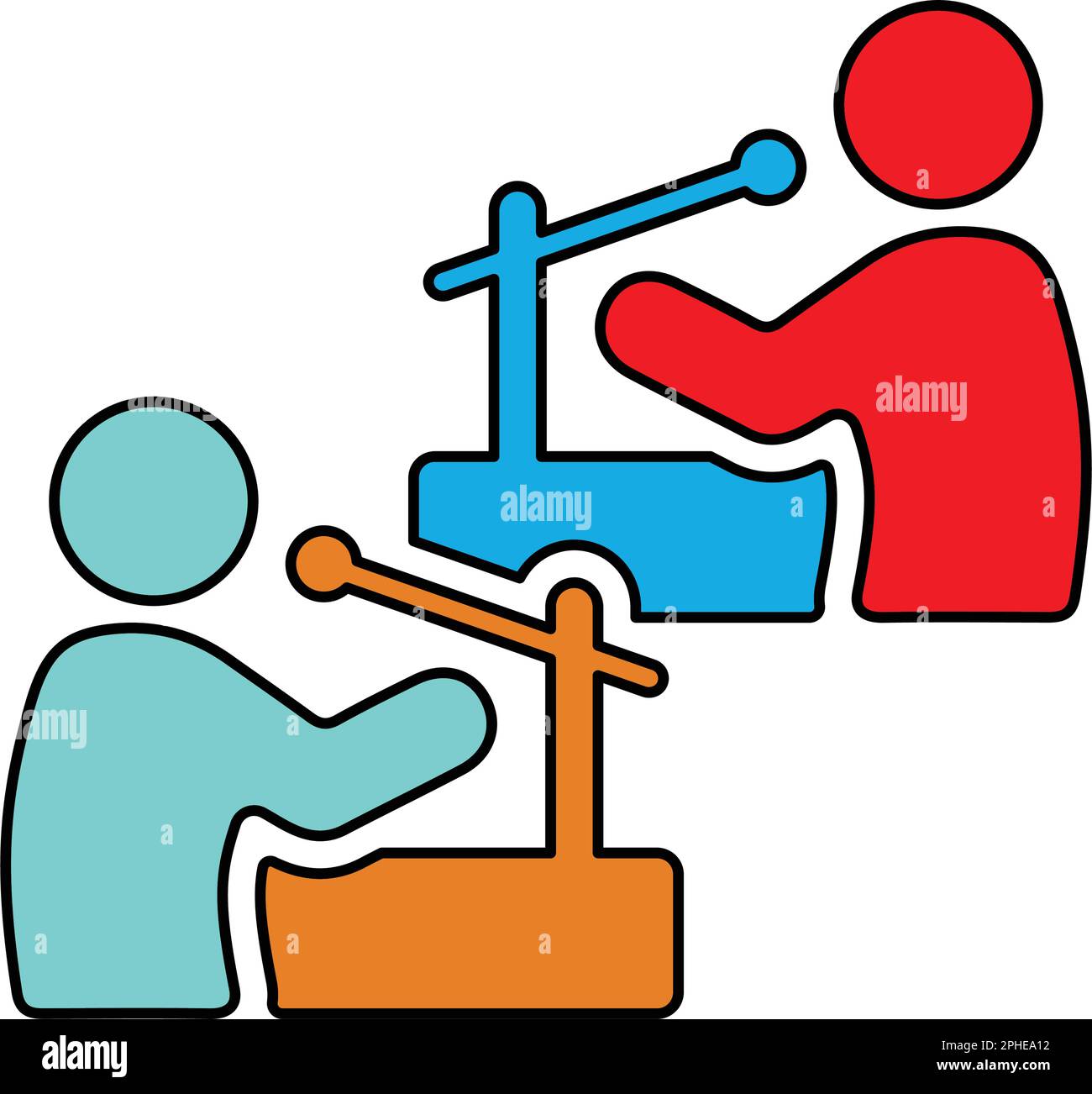 Debate icon hi-res stock photography and images - Alamy