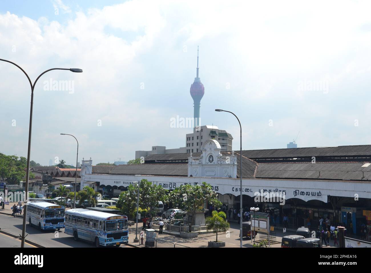 Colombo Street Sri Lanka Stock Photo - Alamy