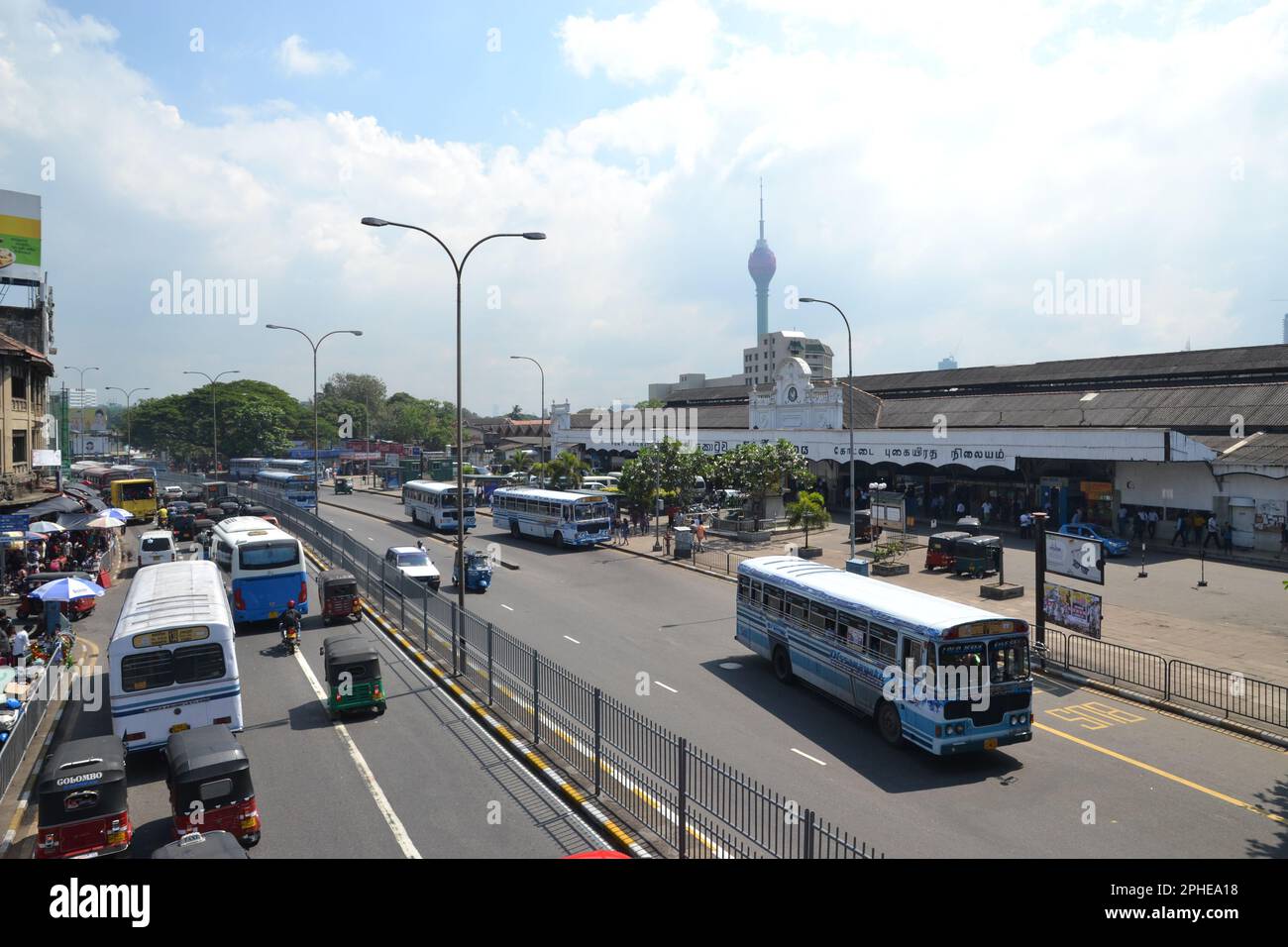 Colombo Street Sri Lanka Stock Photo - Alamy