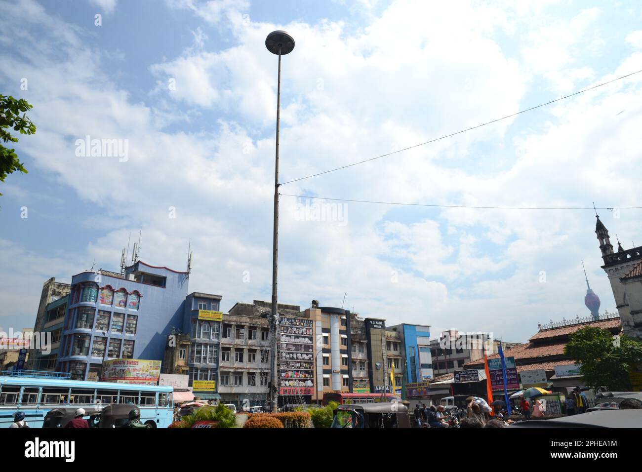 Colombo Street Sri Lanka Stock Photo - Alamy