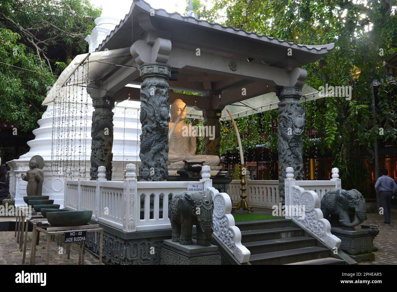 Colombo Temple Sri Lanka Stock Photo - Alamy