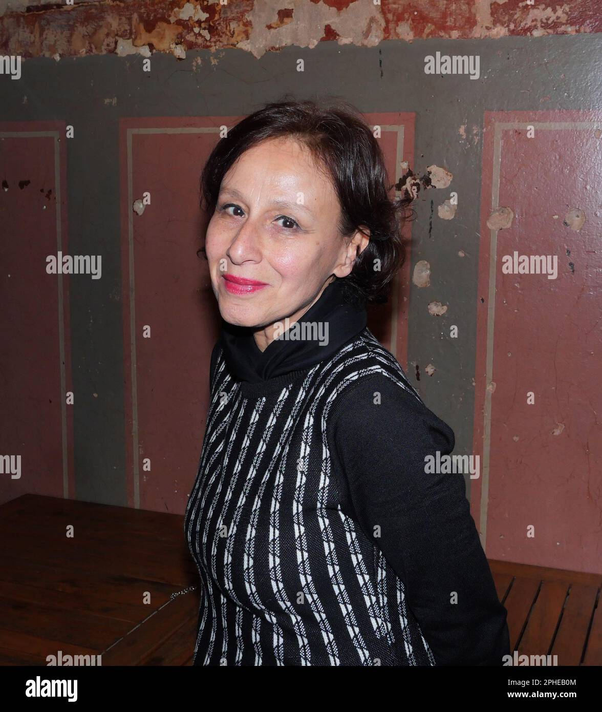 Berlin, Germany. 24th Mar, 2023. Singer Etta Scollo, photographed at ...