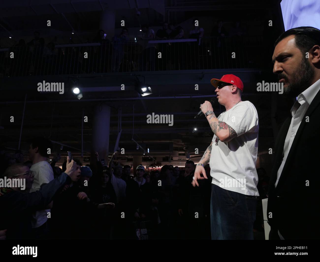 Berlin, Germany. 21st Mar, 2023. The rapper Money Boy, taken on 21.03. ...