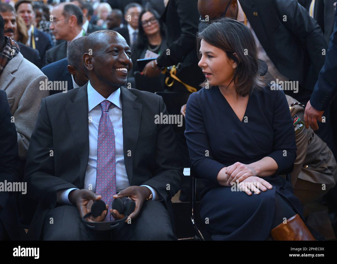 Berlin, Germany. 28th Mar, 2023. Annalena Baerbock (Bündnis90/Die ...
