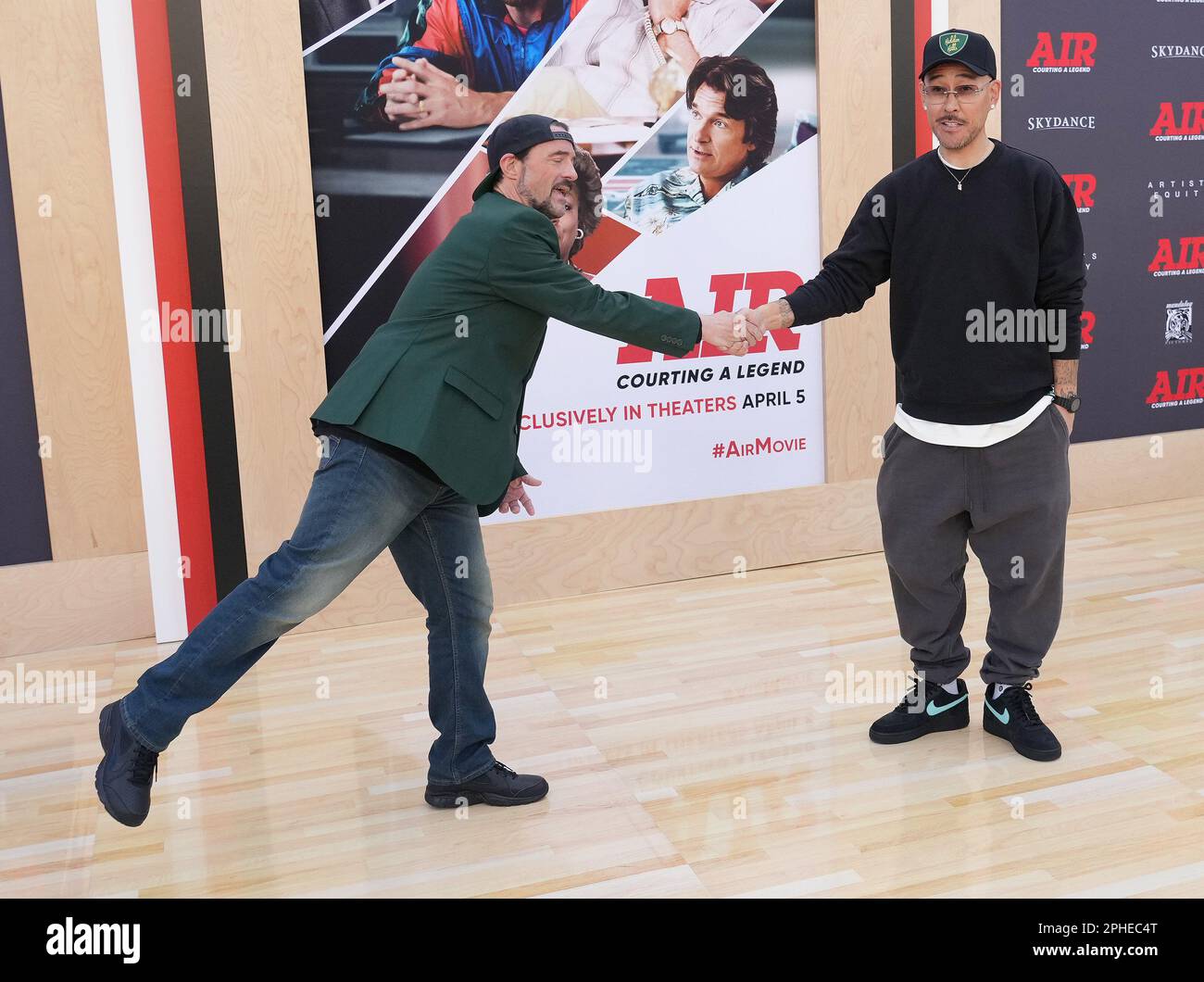 Los Angeles, USA. 27th Mar, 2023. (L-R) Kevin Smith and Ben Baller at ...