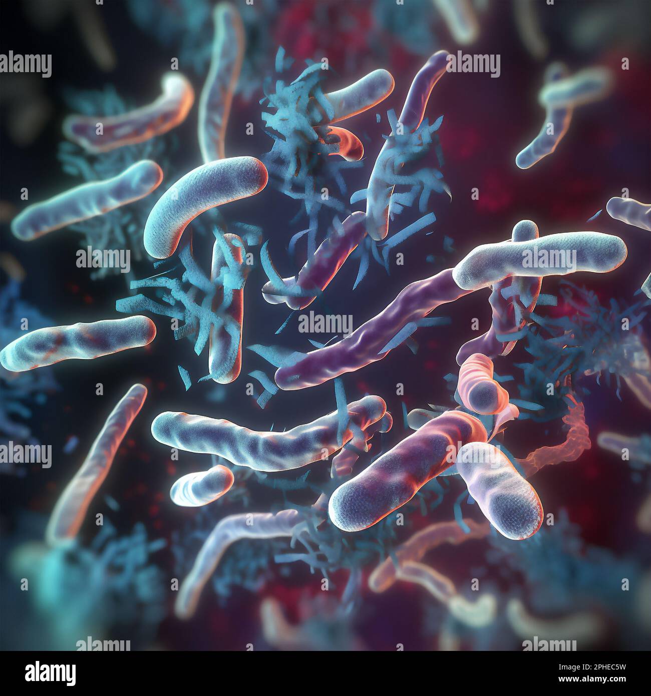 Bacterium organisms hi-res stock photography and images - Alamy
