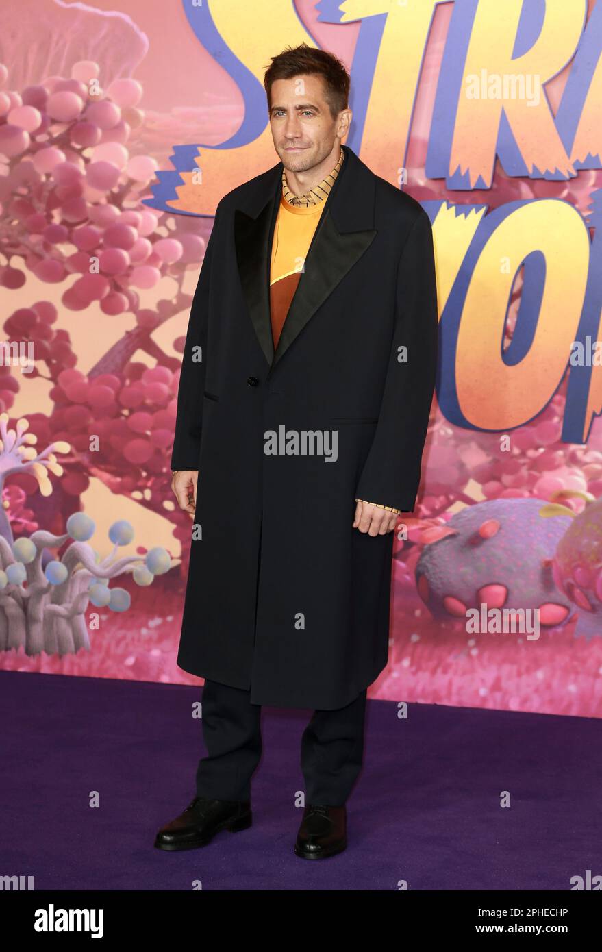 Jake Gyllenhaal attends the "Strange World" UK Premiere at Cineworld ...