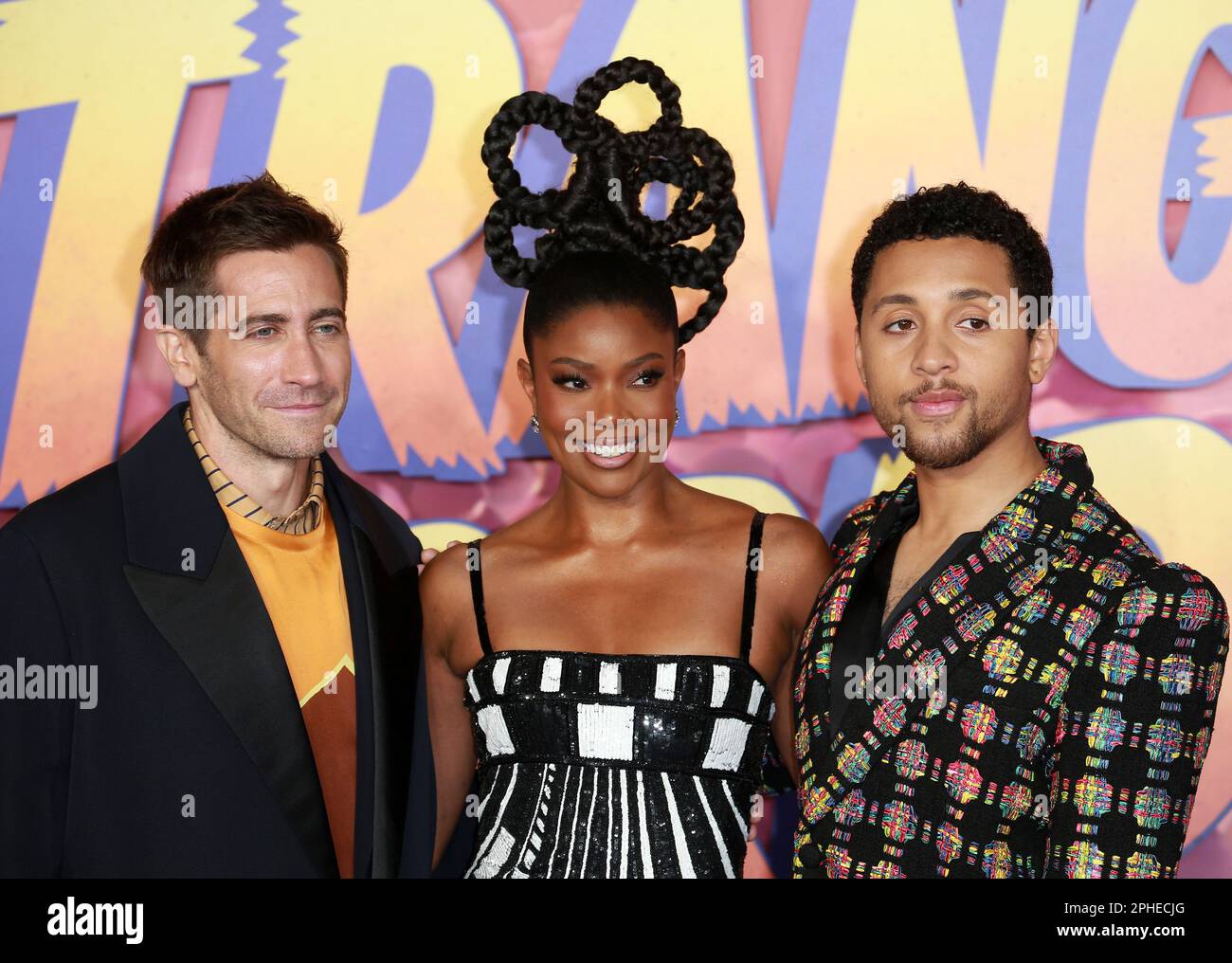 Jake Gyllenhaal, Gabrielle Union and Jaboukie Young-White attend the ...