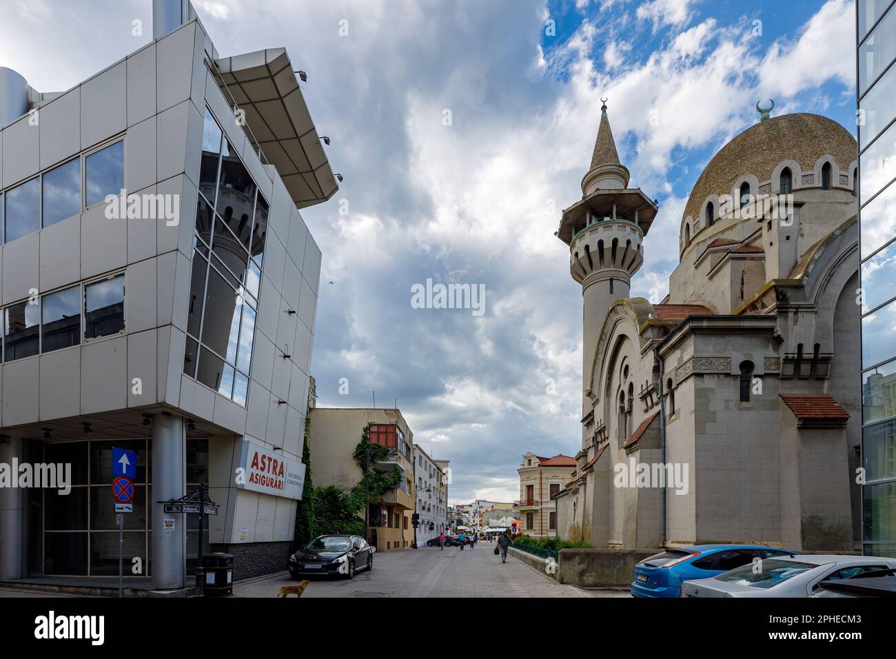 The City of Constanta at the Black Sea in Romania Stock Photo - Alamy