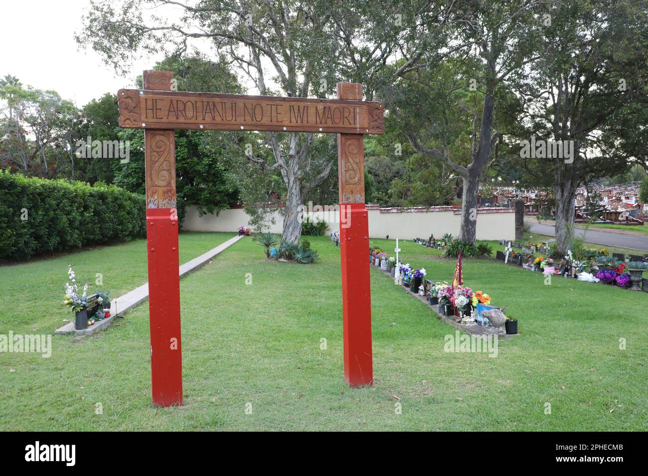 Maori cemetery hi-res stock photography and images - Alamy