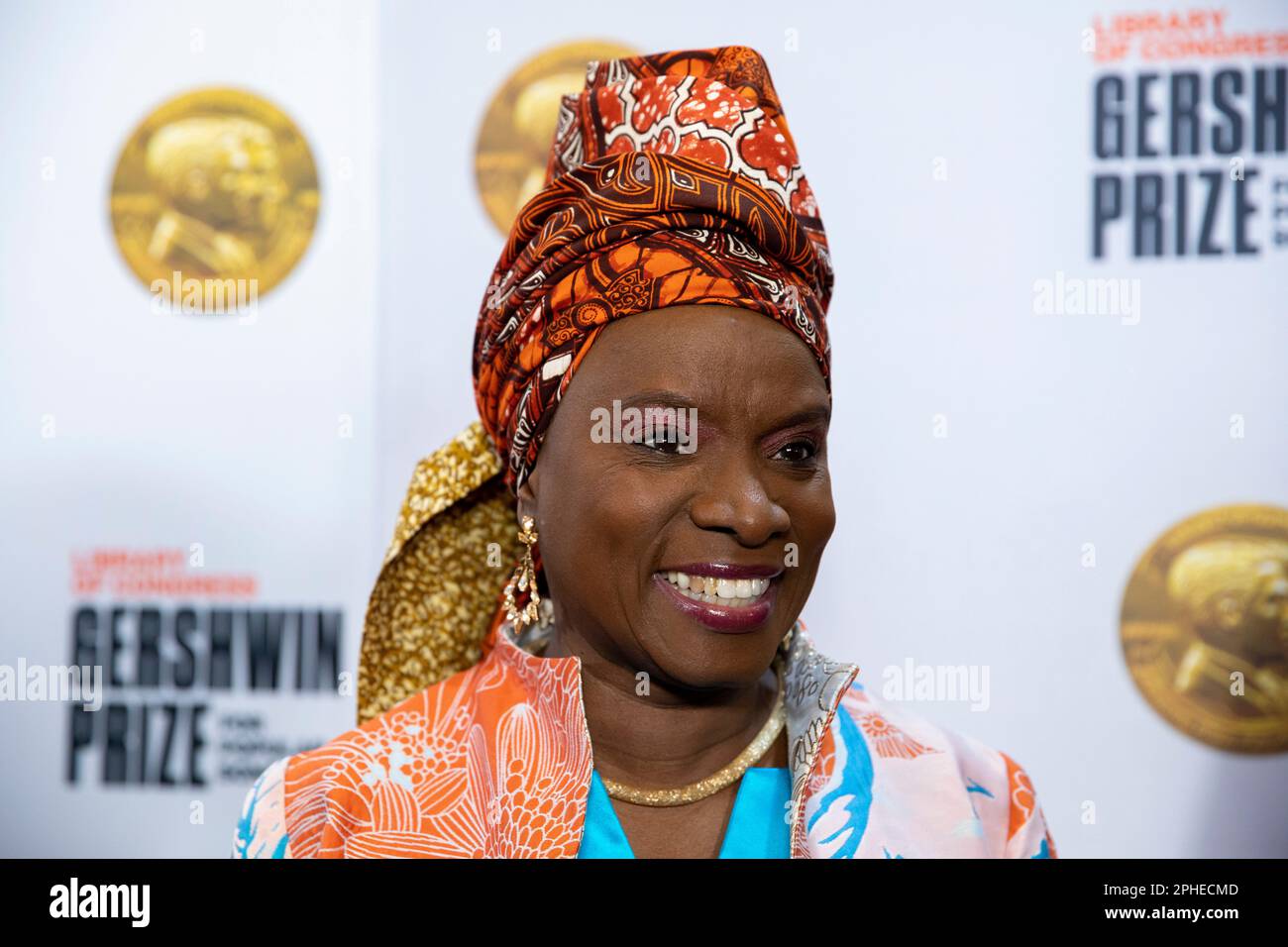 FILE - Angelique Kidjo arrives at the presentation of the Gershwin ...