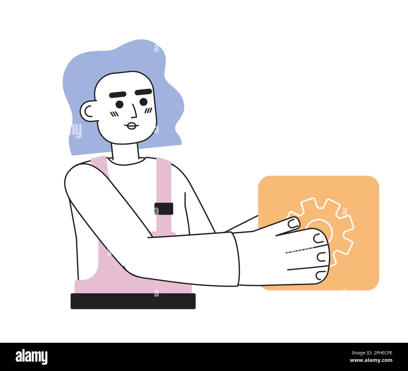 Tech engineering drawing abstract background Cut Out Stock Images ...