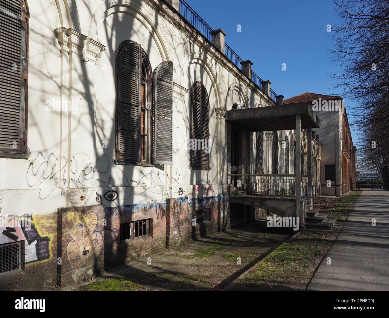 COLLEGNO, ITALY - CIRCA JANUARY 2023: La Certosa former monastery and ...