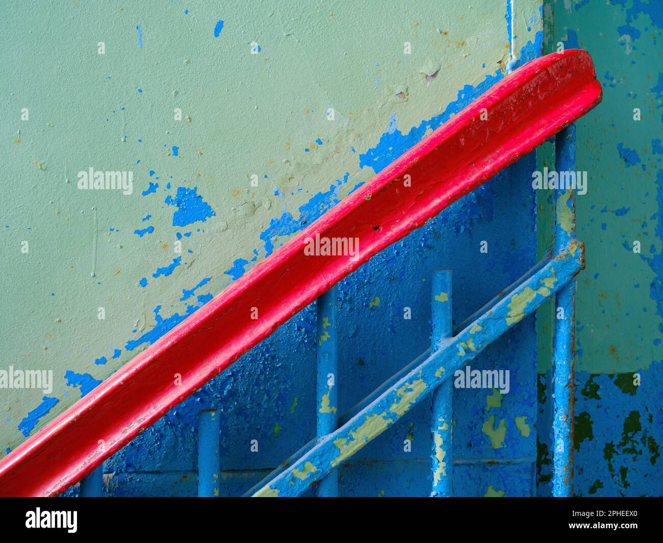 The former kitchen. Pyramiden, abandoned russian mining settlement at ...