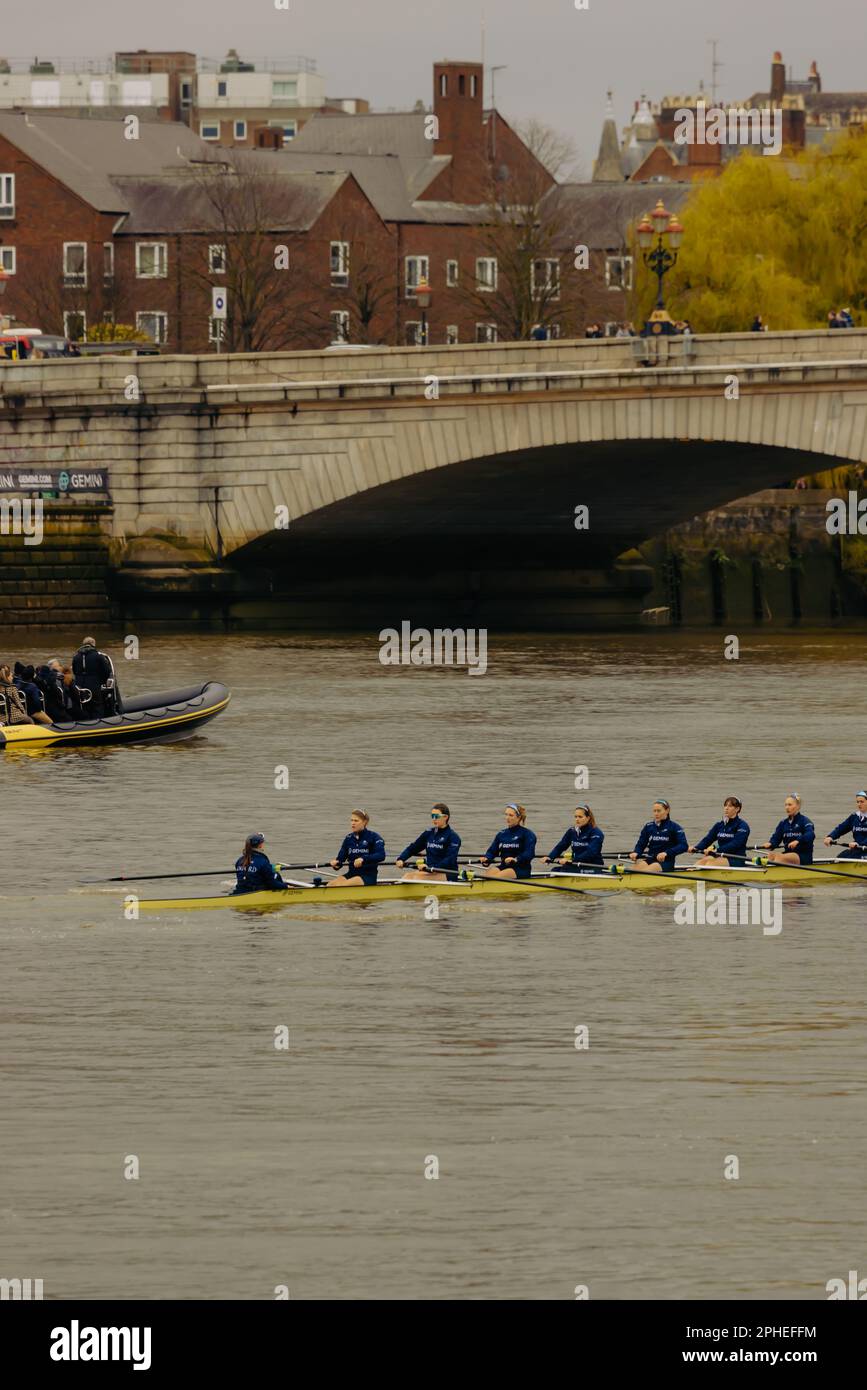 Oxford Cambridge Boat Race 2023 Stock Photo - Alamy