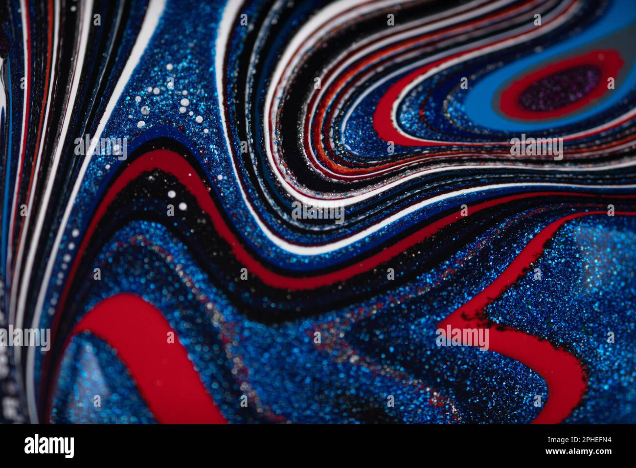 Closeup colorful wavy vertical hi-res stock photography and images - Alamy