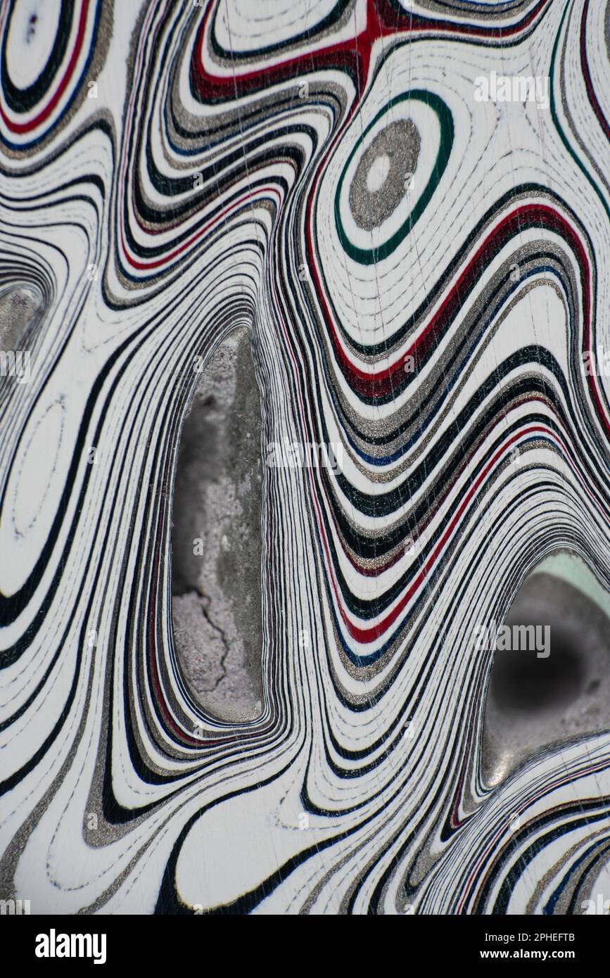 Fordite, also known as Motor or Detroit Agate, is a unique automotive ...