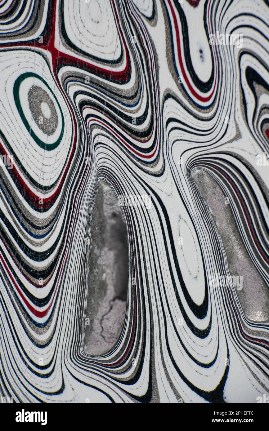Fordite, also known as Motor or Detroit Agate, is a unique automotive ...