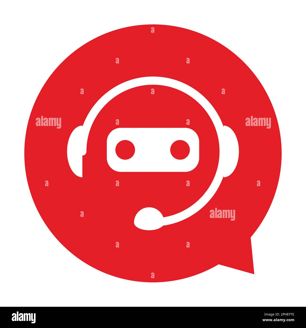 Artificial Ai Chat bot icon symbol label Stock Vector Image & Art - Alamy