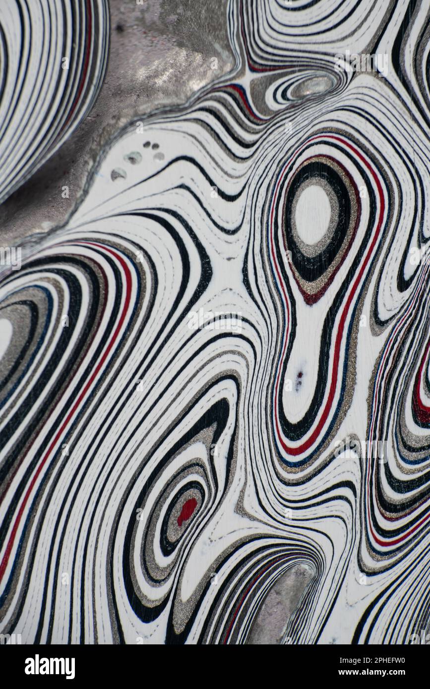 Fordite, also known as Motor or Detroit Agate, is a unique automotive ...