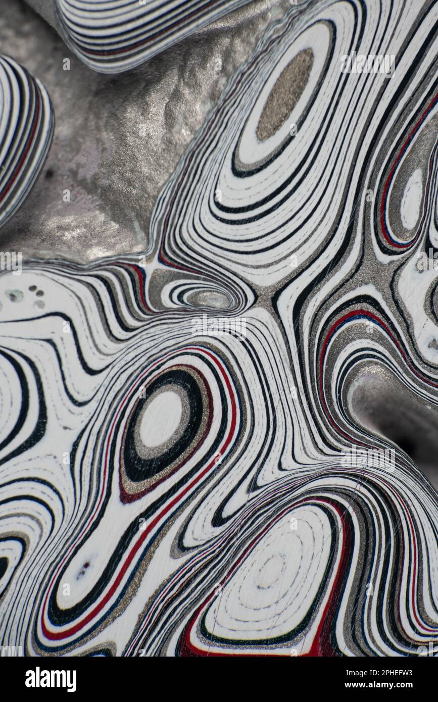 Fordite, also known as Motor or Detroit Agate, is a unique automotive ...