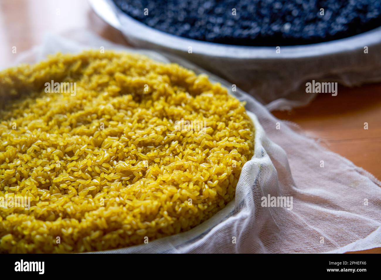 Traditional food of Chinese Tomb Sweeping Festival, five-color ...