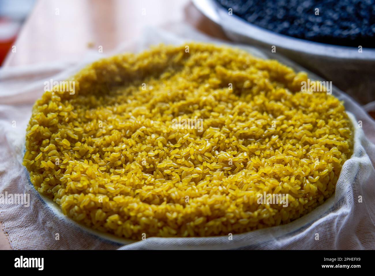 Traditional food of Chinese Tomb Sweeping Festival, five-color ...