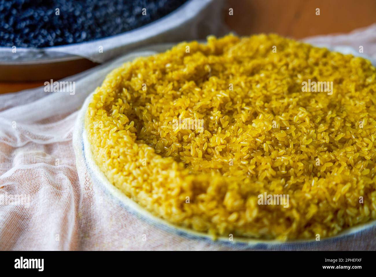 Traditional food of Chinese Tomb Sweeping Festival, five-color ...