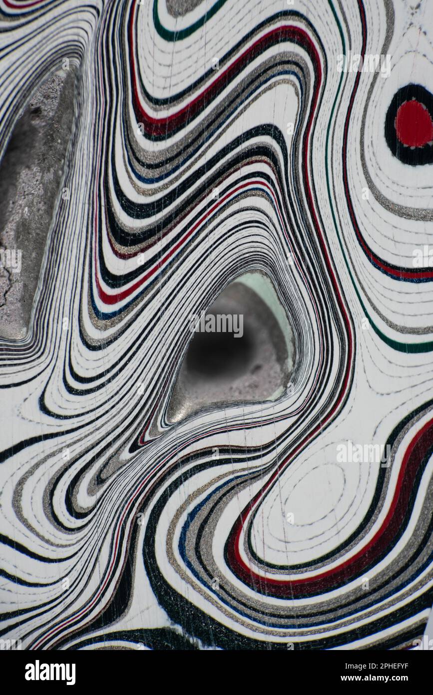 Fordite, also known as Motor or Detroit Agate, is a unique automotive ...
